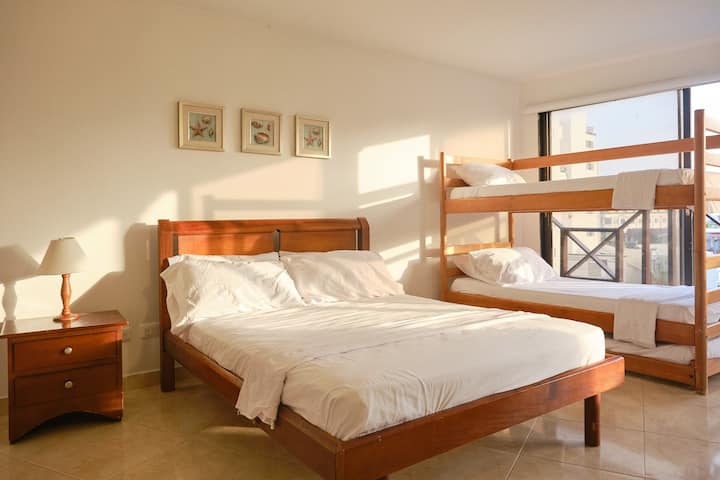 La Mejor Zona De La Isla,pool,ac,tv, Check In 24h. - San Andrés