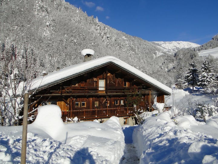 Duplex De 120m2 Dans Chalet Typique Beaufortain - Beaufort