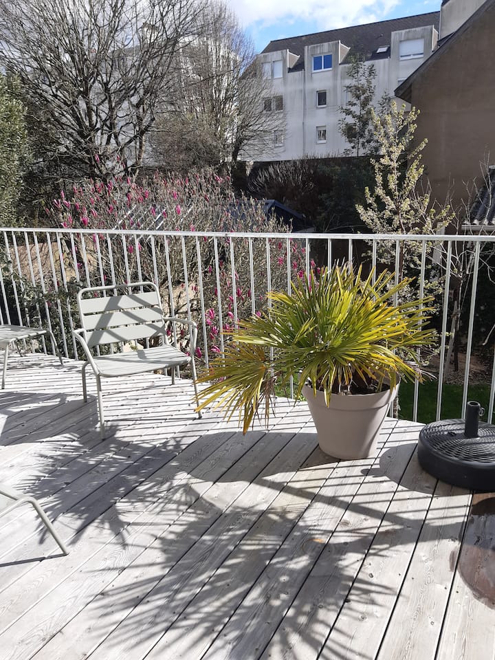 Ile De Nantes - Appartement Avec Terrasse - Nantes