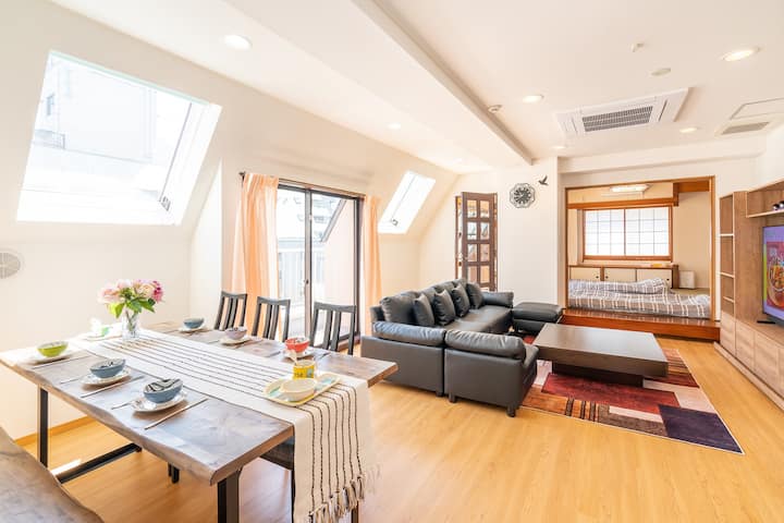 3-min Walk From Station! 143㎡ Duplex Luxury House! - Asakusa