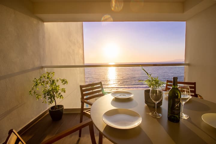 Beachfront Ksbed Gym Freeparking 100mb Wifijacuzzi - Puerto Vallarta