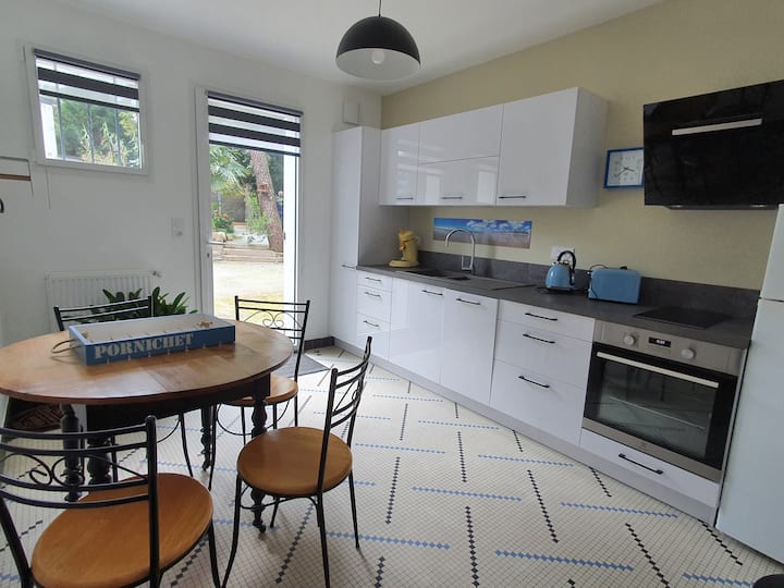 Appart Jardin Proche Plage, Commerces Et Gare - La Baule-Escoublac