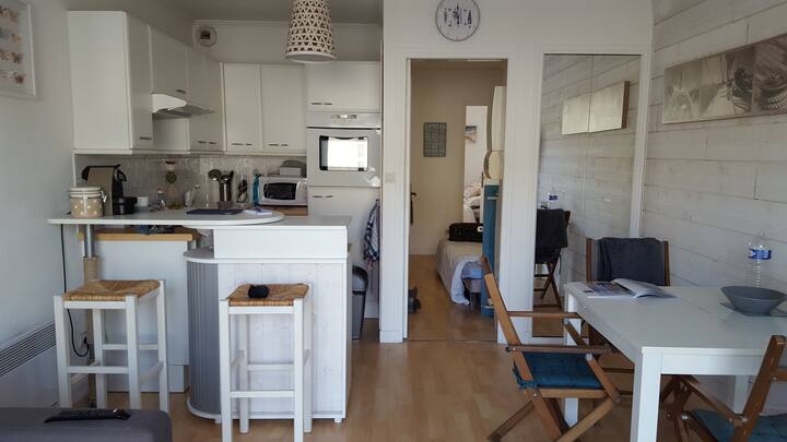 Appartement De Charme Au Bord Des Dunes 100m Plage - Stella Plage