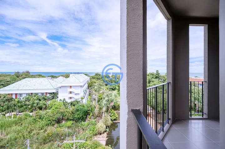 Lh15：hua Hin/2 Bedroom/penthouse/sea View/pool&gym - Hua Hin
