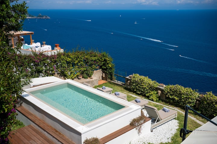 Villa  Panorama - Sea View Pool And Sauna - Positano