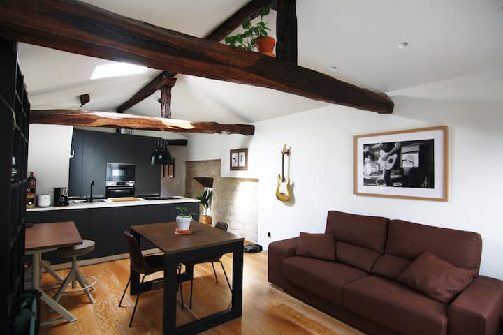 Teilatupe Attic - A 100 M De La Playa - 札勞茲