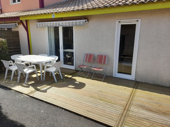 Pavillon 7 Couchages Dans Résidence Avec Piscine - Messanges