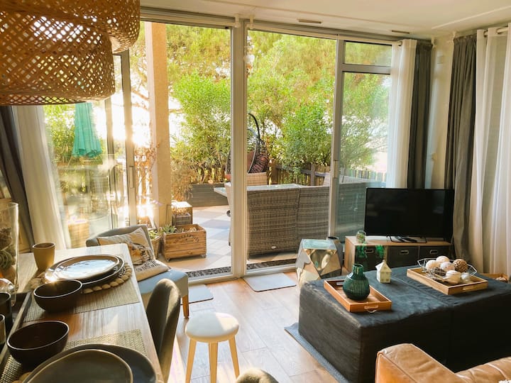 Appart Vue Mer, Terrasse,  Accès Direct Plage - La Rochelle