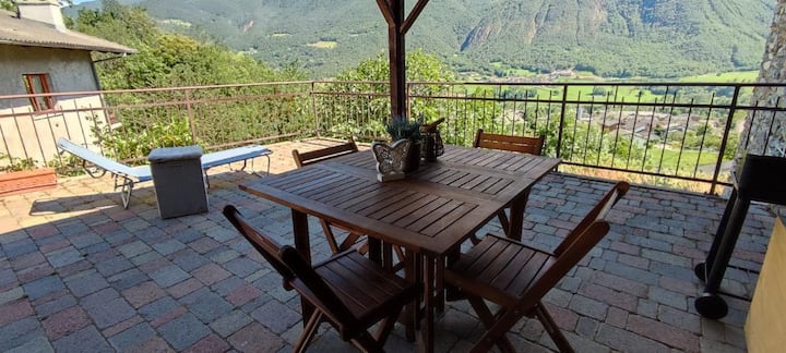 Appartamento In Villa Bifamiliare Con Terrazza - Torgnon