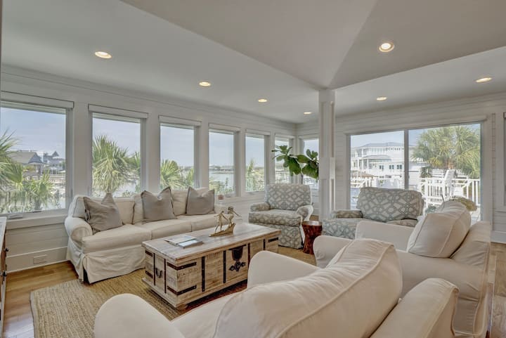 Sunset Cottage- Waterfront, Summer Dates Left! - Wrightsville Beach, NC