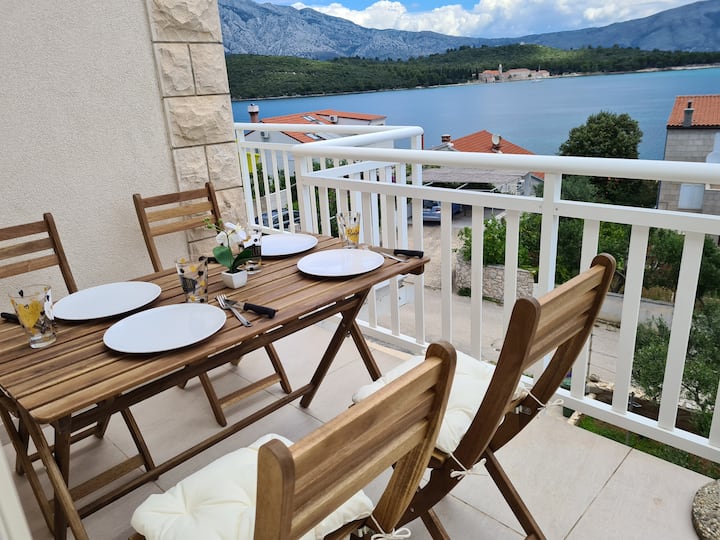 Modern Seaview Aparment Vrnik - Lumbarda