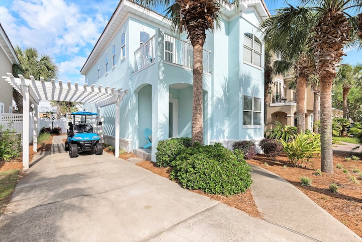 Seafoam: Private Beach/golf Cart - Destin, FL