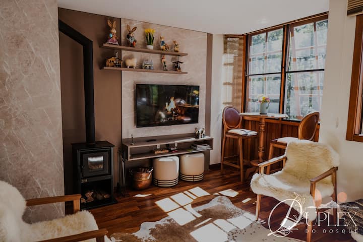 Duplex Do Bosque -Elegância E Conforto - Gramado