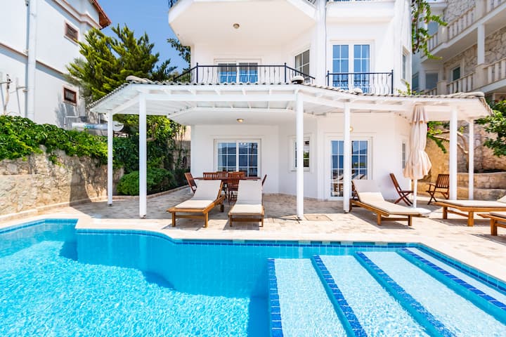 Villa Marley, Sea View, 4 Bedroom Private Pool - Kalkan