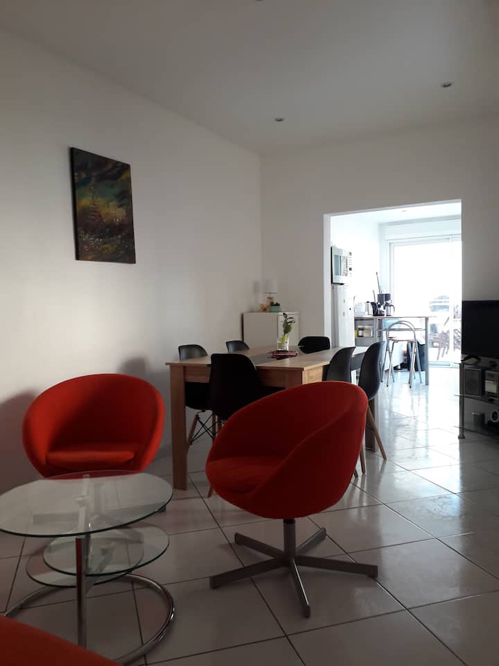 Charmant T3, Tout Confort à 100 Mètres De La Plage - Valras-Plage