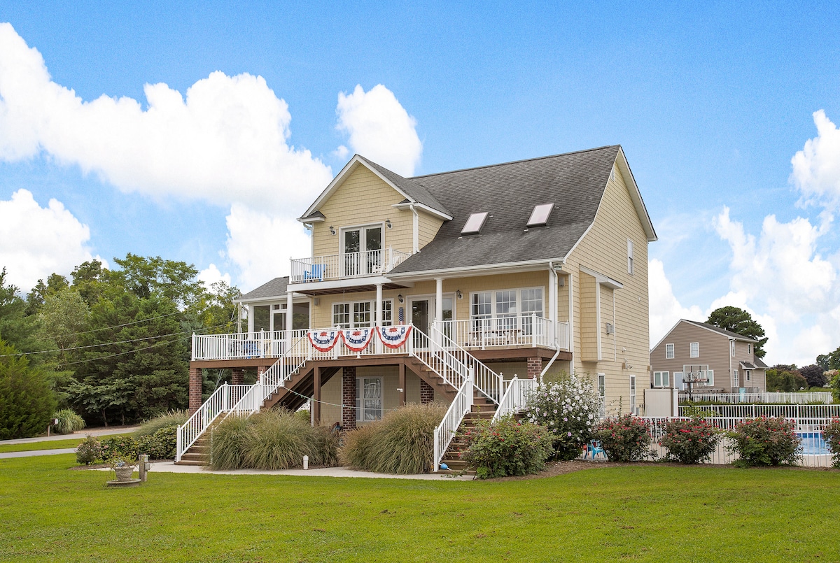 Waterfront w Private Pool on Rappahannock River! - Houses for Rent in ...