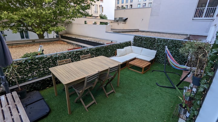 Cosy T2 A/terrasse Butte Aux Cailles - París