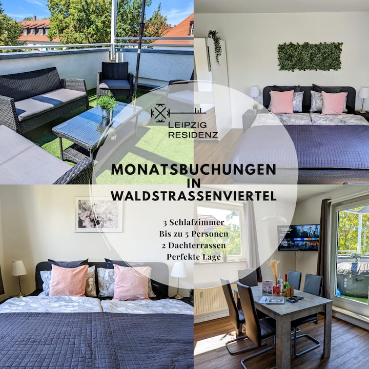 Langfristige Buchung Im Waldstraßenviertel - Leipzig