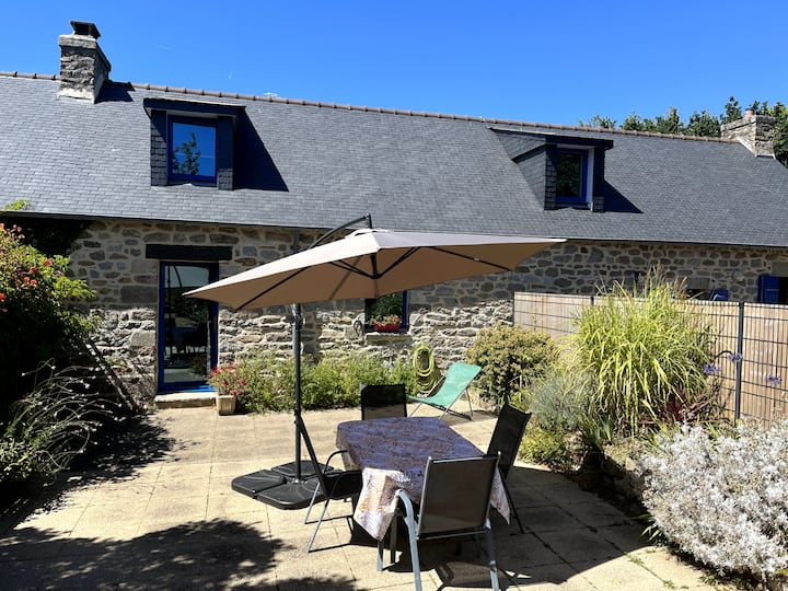 Charmant Penty Breton, Entre Terre Et Mer, Tregunc - Trégunc