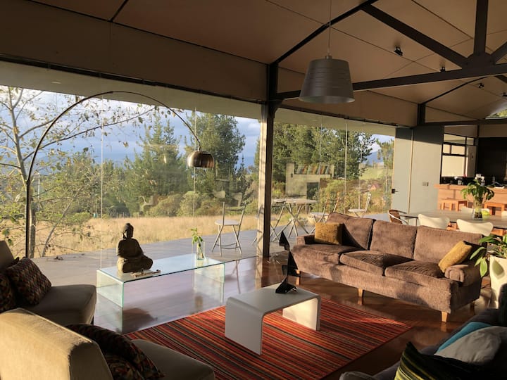 Modern House Guatavita Lagoon View Spectacular - Guatavita