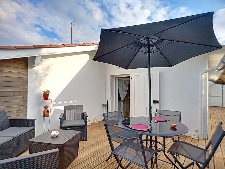 Anglet Studio Avec Terrasse Et Jardinet - Anglet