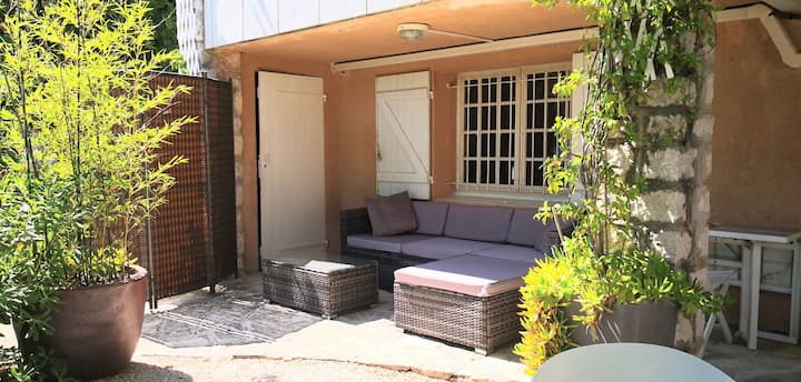 Vue Mer/canail, Jardin, Calme, Ac, 30m2, Parking - Cassis