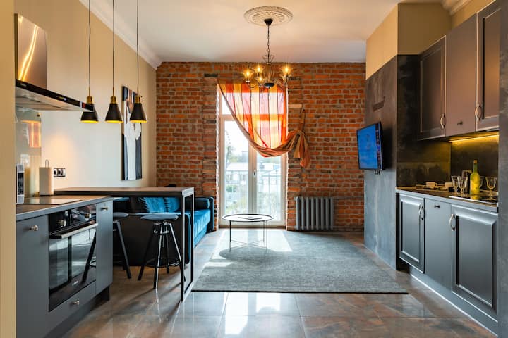 Interloft 5 Old Town Free Parking Wi-fi 100/50 Smart Tv Apartments - 明斯克