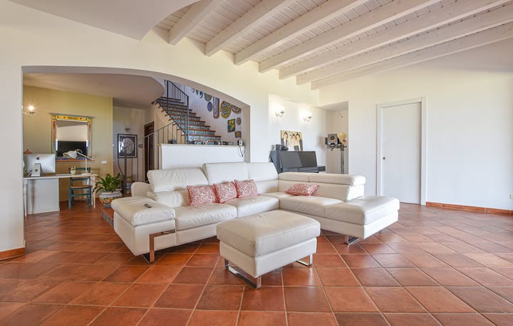 Musa Sea Lodge · Sea-view Villa, Pool & Jacuzzi - Balestrate