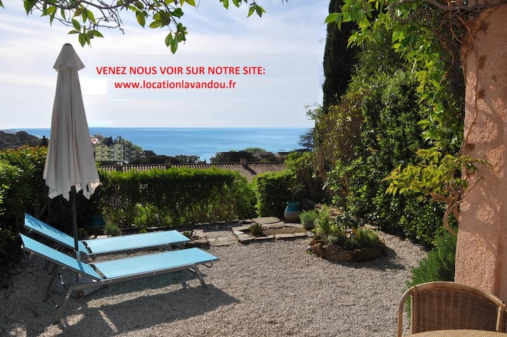 Le Lavandou, Pramousquier, Charmante Villa Vue Mer - Rayol-Canadel-sur-Mer