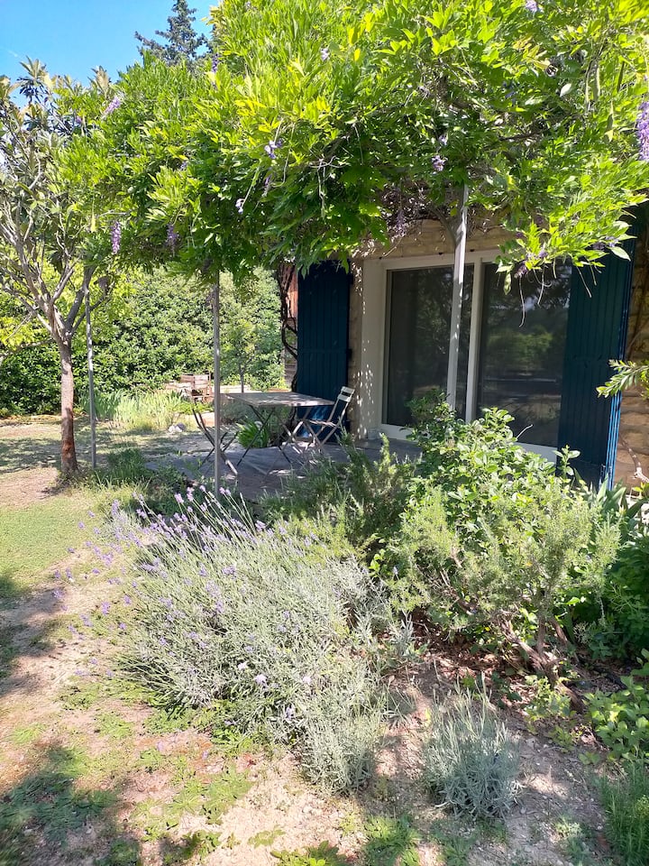 Le Jardin Aquarelle, Chambre D'hôtes Climatisée - Gigondas