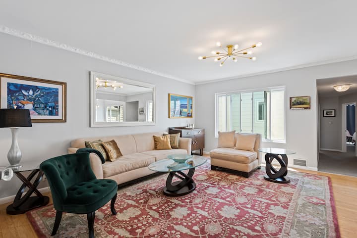 Prime Mid Century Flat, Laundry, Parking. - San Francisco, CA