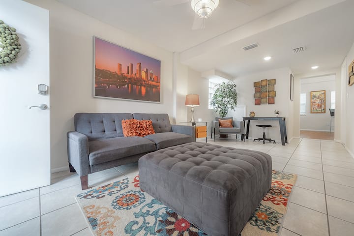 Tampa-seminoleheights/2br Outdoor Patio - Aéroport de Tampa (TPA)