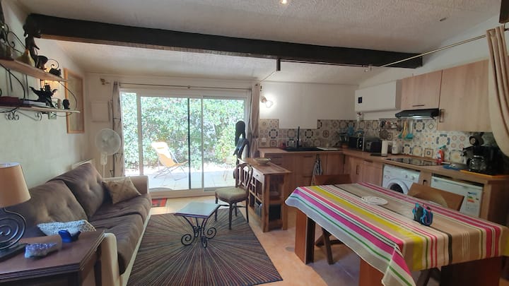 Grand Studio-terrasse, Rdc, Aix Sud - Aix-en-Provence