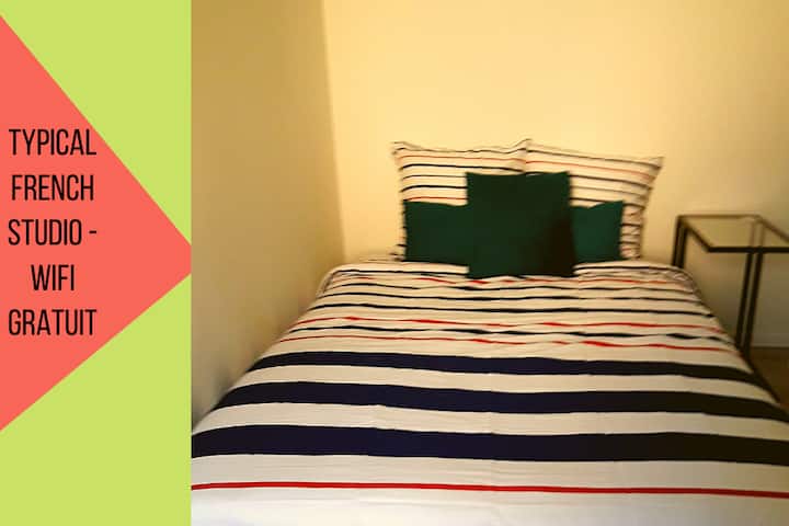 French Typical Studio - Wifi Gratuit - Romilly-sur-Seine