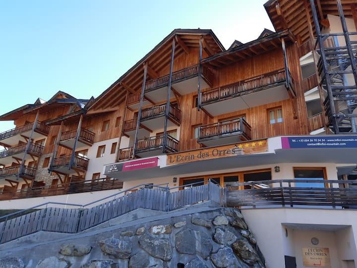 Les Orres 1800 T2 , Pied Des Pistes ,Vue Montagne - Les Orres