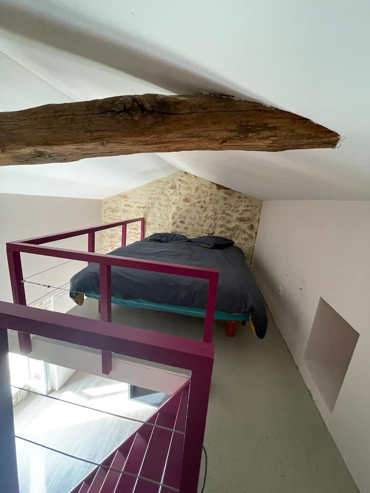 Atypique Duplex Avec Mezzanine Et Terrasse - Poitiers