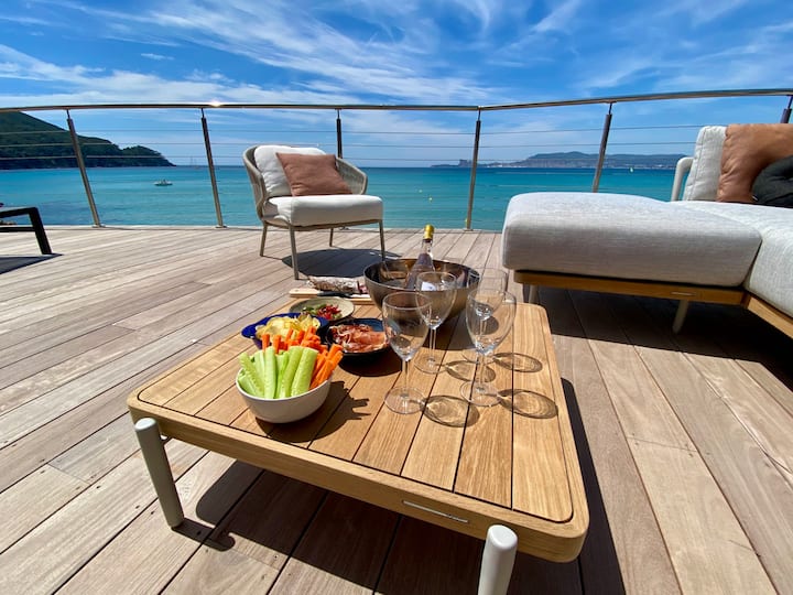 Exceptionnel : Villa 10 Pers. Les Pieds Dans L'eau - Saint-Cyr-sur-Mer