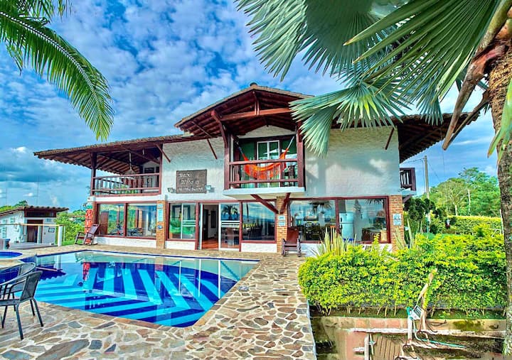 Beautiful Cottage With Pool Near Panaca - Quimbaya