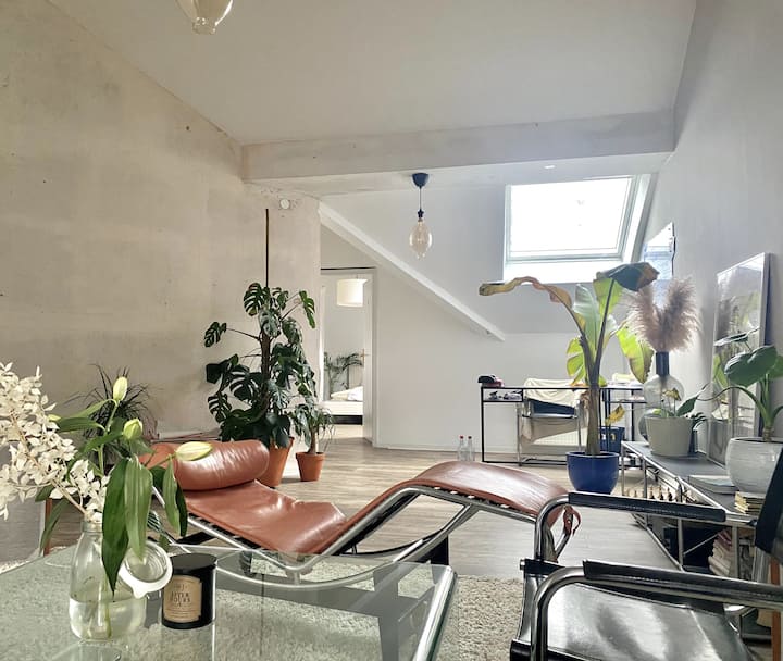 Lichtdurchflutete Bauhaus Wohnung - Duplex Flat - Viernheim
