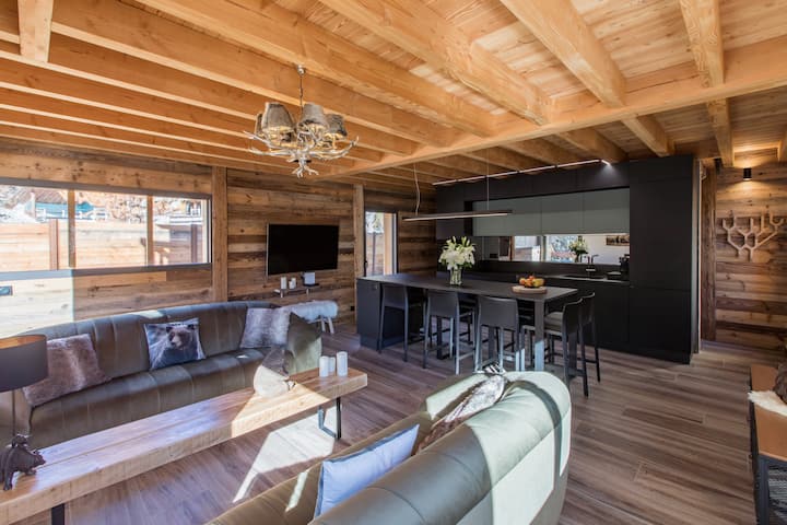 Splendide Chalet 4*, 3cha/3sdb, 2wc - Serre Chevalier