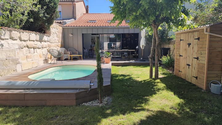 Maison Avec Piscine Dans Le Centre De Bordeaux - Bordeaux