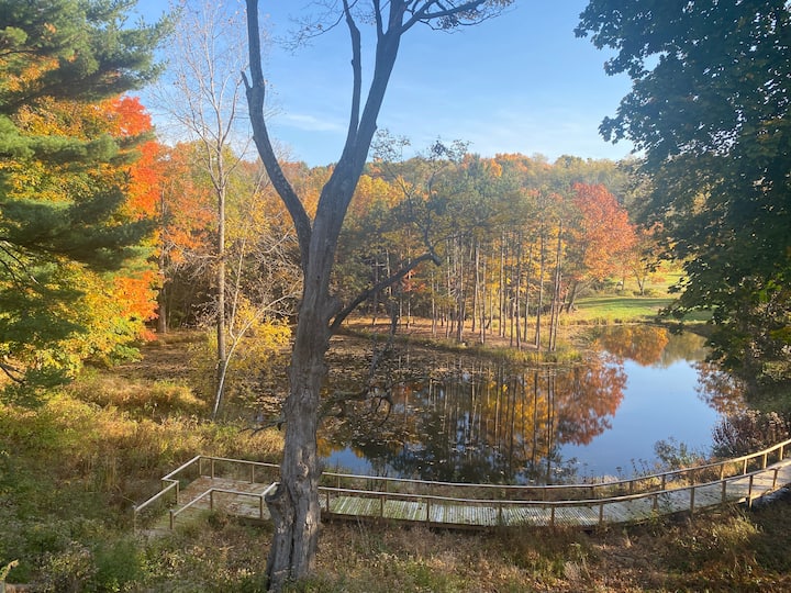 Laniakea Farm With Lake And 100 Acres To Roam. - ゲント, NY
