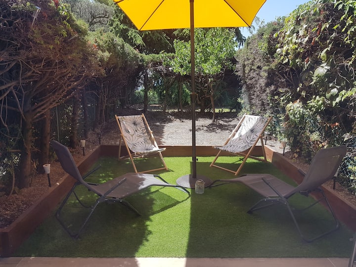 Studio Le Pitchoun. Climatisé Avec Jardin 300m Mer - La Ciotat