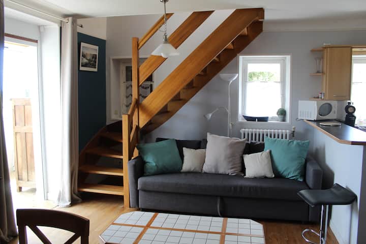 Maison Chaleureuse Avec Vu Sur Mer . - Telgruc-sur-Mer