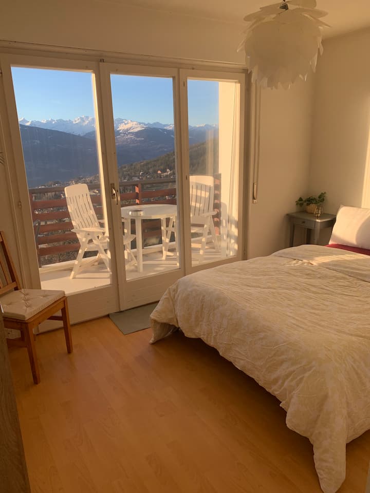 Grand 4.5pces Rénové Et Lumineux - Crans-Montana