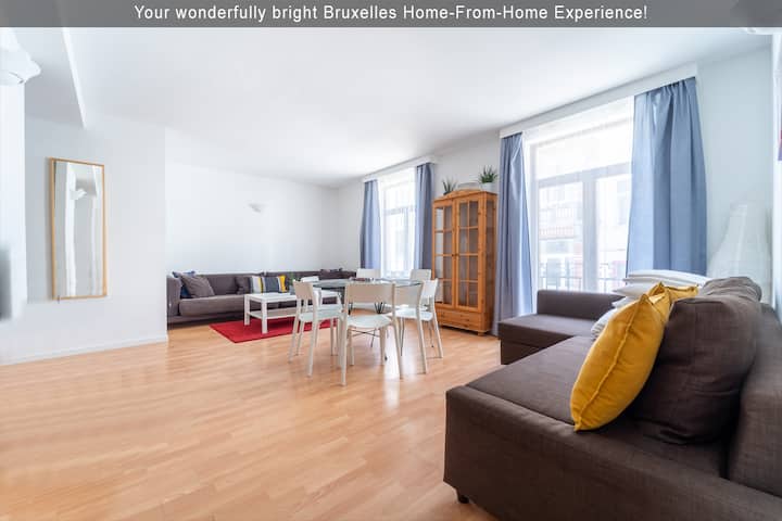 Homely Modern City Central Apartment (Eu District) - Zaventem