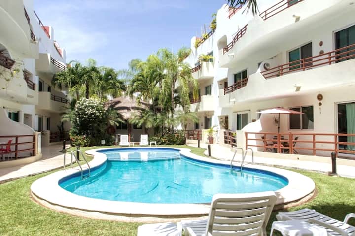 Family Friendly Apartment Near Downtown &  Beach - Cozumel
