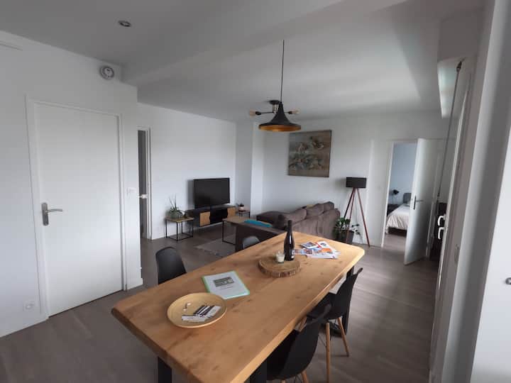 Vannes Pompidou T3 65m2 (10min à Pied Du Centre) - Arradon