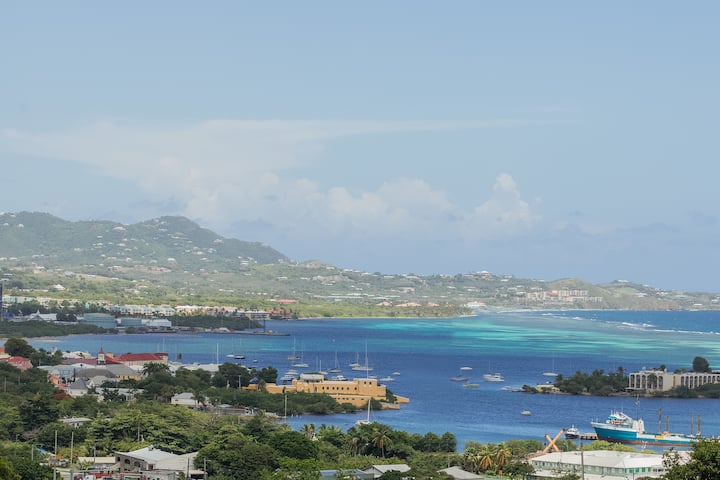 Bird's Eye View Of Christiansted - Saint Croix
