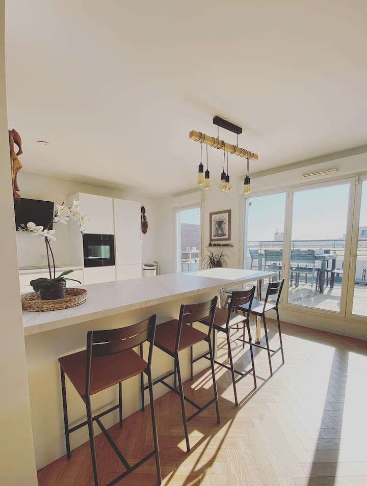 Appartement En Roof Top, Vue Mer - Marsella, Francia